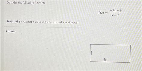solved consider the following function f x 9x 9x 5step 1