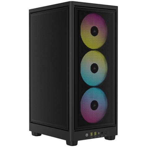 Corsair Icue 2000d Airflow Mini Itx Case Rgb Black [gecs 144] From