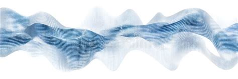 Fluid Waves Of Binary Code Create A Sleek Modern Tech Inspired Background In Soft Blue And White