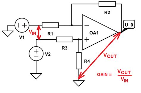 Operational Amplifier Common Mode Voltage Concept In Circuit Analysis Electrical Engineering
