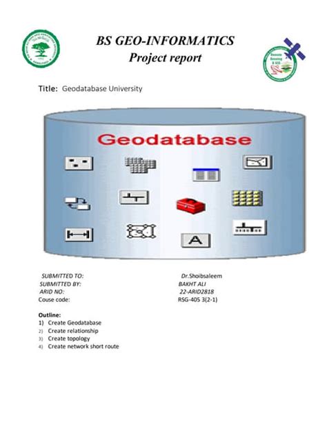 geodata base and network analysis in gis pdf