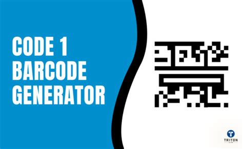 Barcode Generator Triton