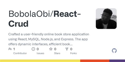 GitHub BobolaObi React Crud Crafted A User Friendly Online Book Store Application Using React