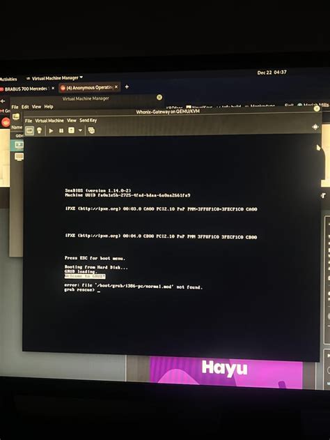 i m currently trying to run whonix on kvm with debian 11 however this
