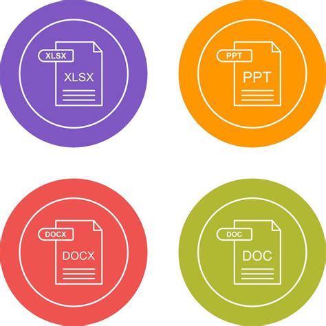 Xlsx And Ppt Icon 44370426 Vector Art At Vecteezy