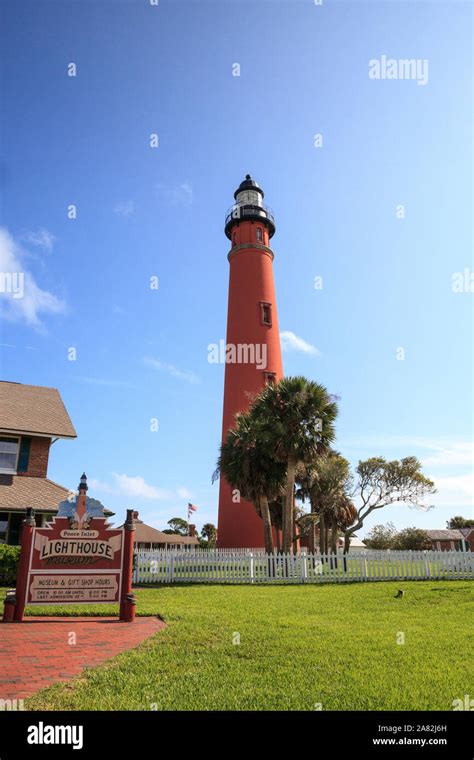 Ponce Inlet Florida Usa November 2 2019 Ponce De Leon Inlet