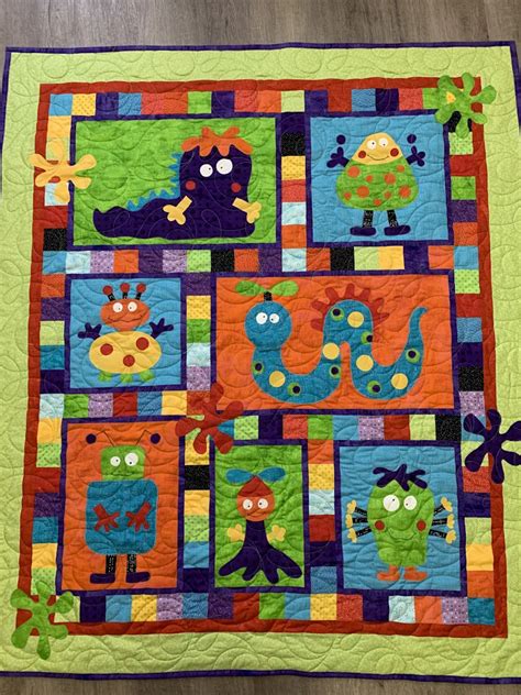 Monster Patch Woodland Quilting