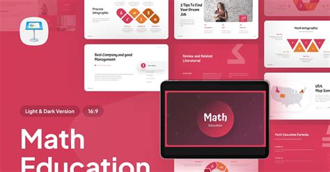 Math Education Presentation Keynote Incl Process And Math Envato