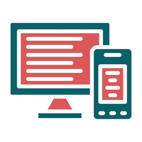 Premium Vector Responsive Icon Style