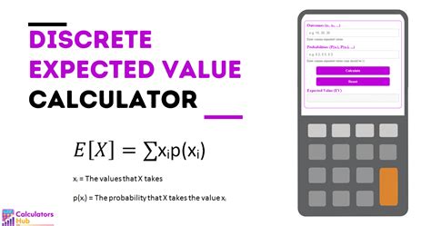 Discrete Expected Value Calculator