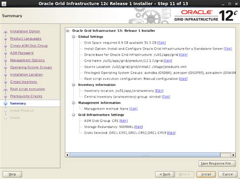 Installing Oracle 12c R1 Grid Infrastructure On Linux 6 Oraclenext