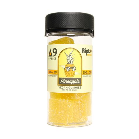 Ript Extracts D9 Gummies 600mg Cbd Savage