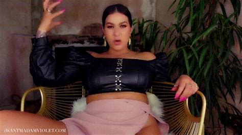 Spreading Your Pussy Mind Fuck Hole Goddess Madam Violet