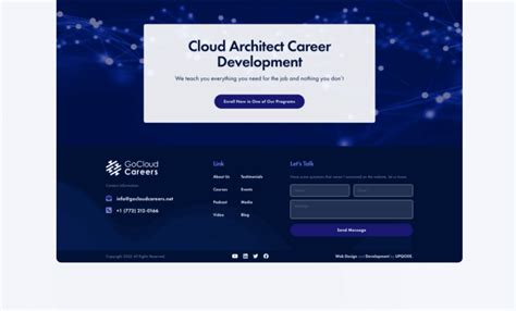 Go Cloud Careers Web Design Agency Upqode