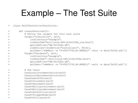 ppt automatic regression test facility for support modules powerpoint