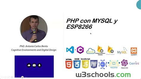 Php Con Mysql Para Enviar Datos Para Esp8266 Con Localhost Xampp Youtube