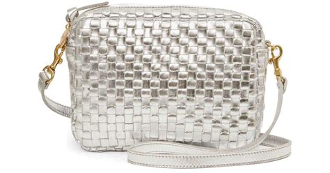 Clare V Midi Sac Woven Crossbody Bag Lyst