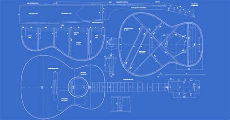 Acoustic Guitar Building Templates