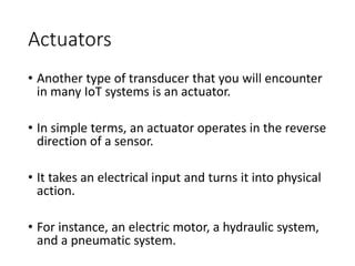 IoT Control Units And Communication Models PPTX