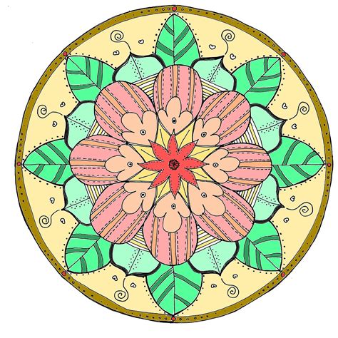Mandala La Empatía Flor Imagen Gratis En Pixabay