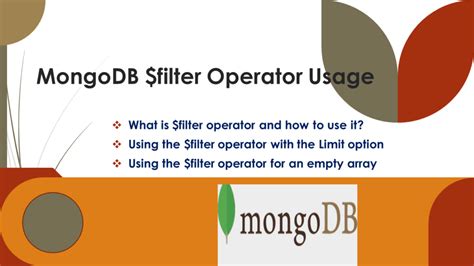 Mongodb Filter Operator Usage Spark By Examples
