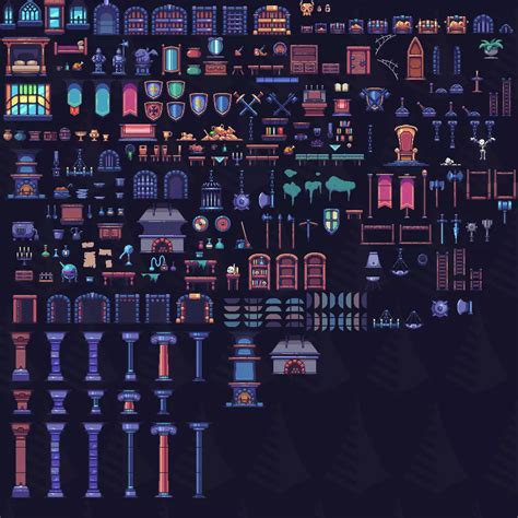 Medieval Pixel Art Asset 2d Environments Unity Asset Store Pixel