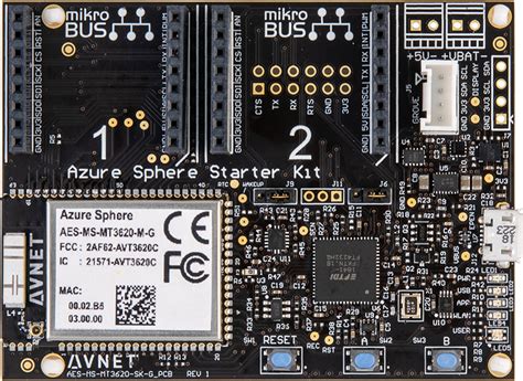 The Azure Sphere Starter Kit 20000 Free Microsoft Azure Sphere By