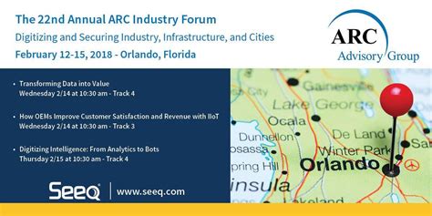 Seeq Corporation On Linkedin Join Seeq Corporation At The Arcforum Next Week To Learn How Leading…