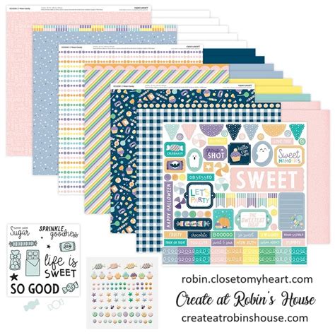 Robins House I Want Candy Scrap Workshop