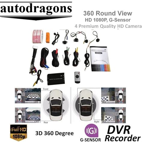 Car Parking Monitoring Systerm Svm 3d Hd Car Surround View Monitoring
