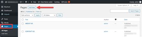 How To Create Delete And Edit A Page In WordPress