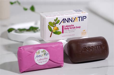 Lakoocha Body Scrub Soap สบู่บอดี้สครับมะหาด Annyatip