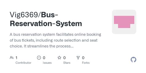 Github Vig6369 Bus Reservation System A Bus Reservation System