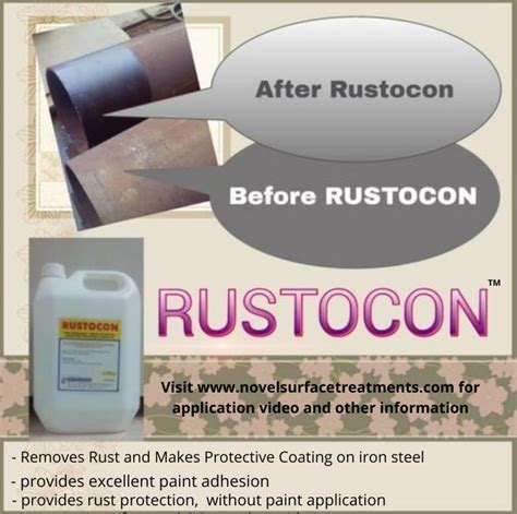 Rustocon At Best Price In Mumbai Id 3856614 Novel Surface Treatments