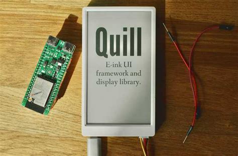 Quill The E Ink Ui Framework