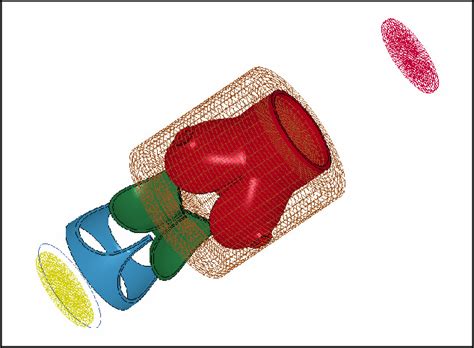 Figure 2 From A Fluid Structure Interaction Model Of The Aortic Valve