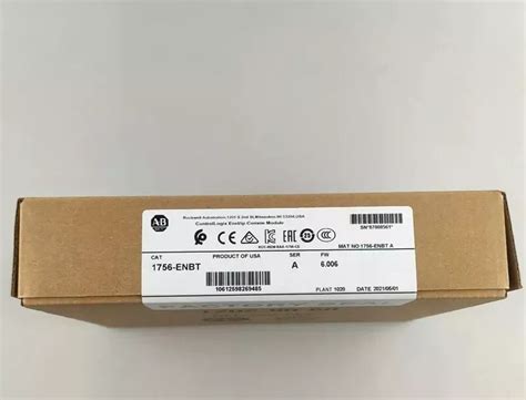 1756 enbt allen bradley controllogix ethernet ip bridge module