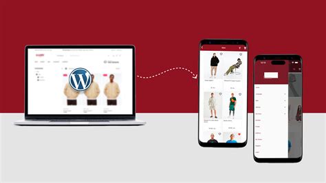 Website Development And Conversion To Flutter Mobile Apps For Clothing