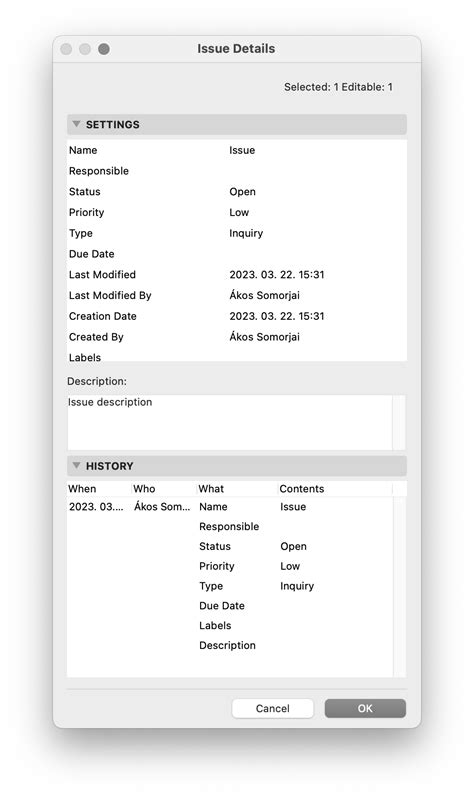 Archicad 29 C Api Apirvmissue Struct Reference