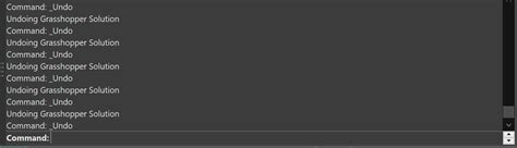 Undo In Rhino While Grasshopper Is Running Grasshopper Mcneel Forum
