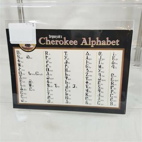 Native American Alphabet