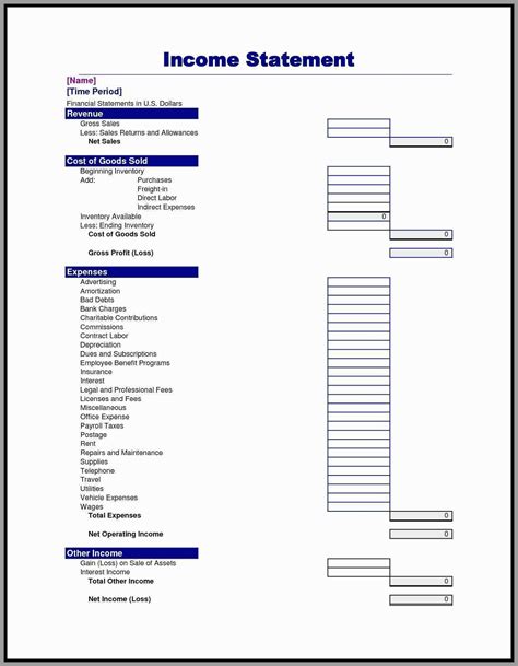 Restaurant Valuation Spreadsheet Throughout Restaurant Cash Flow Statement Template Marvelous