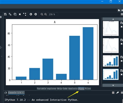 python anaconda spyder使用matplotlib画图无法显示报错解决：figures now render in the plots pane by default to