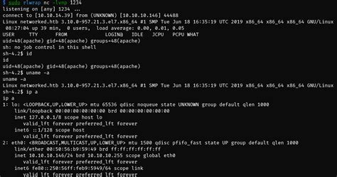19 Networked — Hackthebox Writeup 002 Documentation