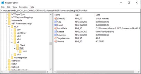 Methods To Check NET Framework Version On Windows TecAdmin