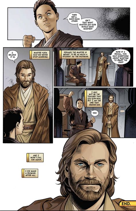 Star Wars Age Of Republic Obi Wan Kenobi 1 Pg 20 In Kavi Hs Star Wars Comic Art Gallery Room