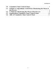 Understanding Cumulative Sum Control Chart for Process Monitoring | Course Hero