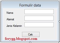 Koding Vb Net Validasi Textbox Tidak Boleh Kosong SubKode