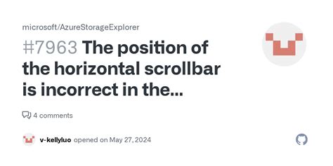The Position Of The Horizontal Scrollbar Is Incorrect In The Column Options Dialog · Issue