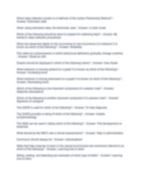 SOLUTION Rbt Part 2 Exam 2023 Questions And Answers Studypool